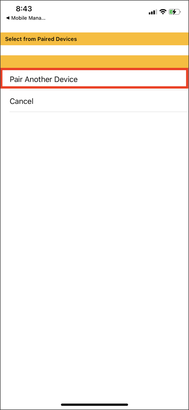 Trimble Setup for iOS Devices